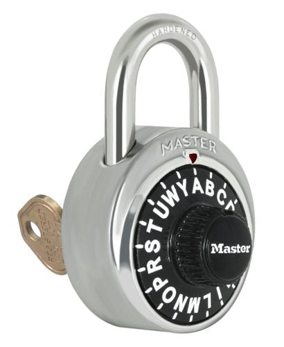 1585 COMBINATION PADLOCK WITH KEY CONTROL
