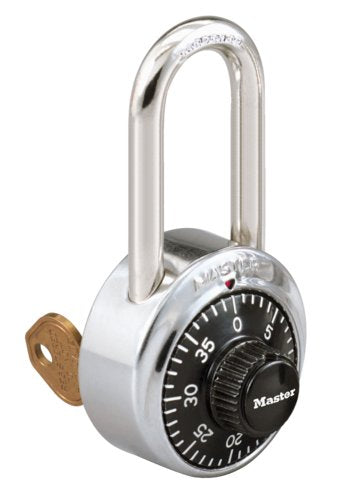 1525LF COMBINATION PADLOCK WITH KEY CONTROL